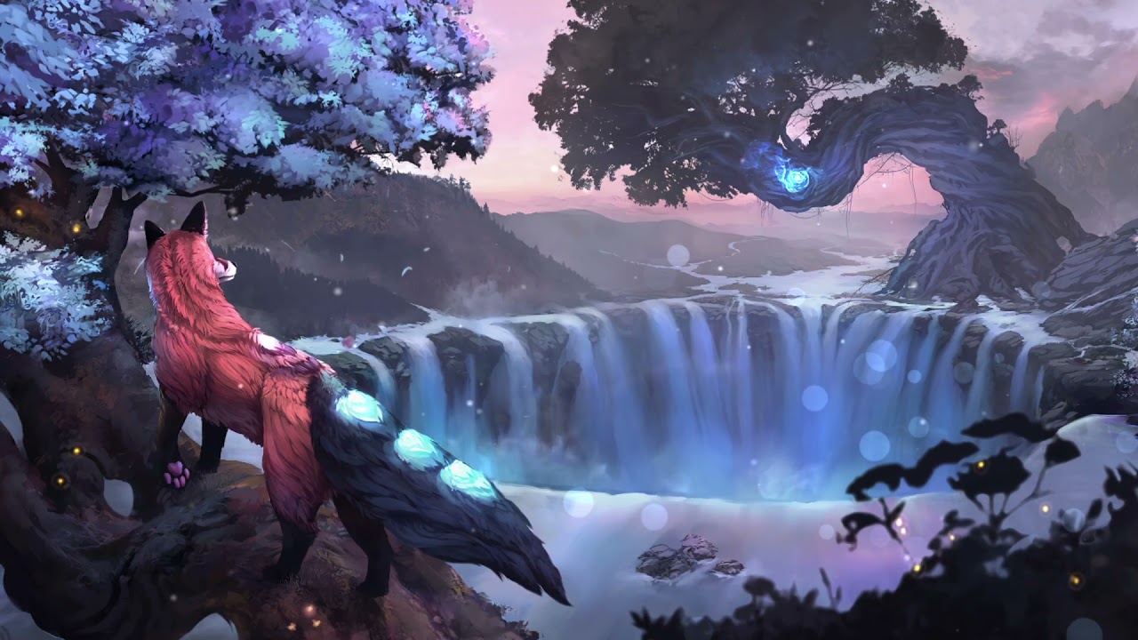 Showcase : Peaceful , Winter , Fox  [ Wallpaper Engine ]