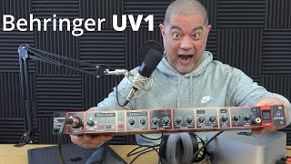 Behringer Ultravoice UV1 Channel Strip and USB Audio Interface - What ...