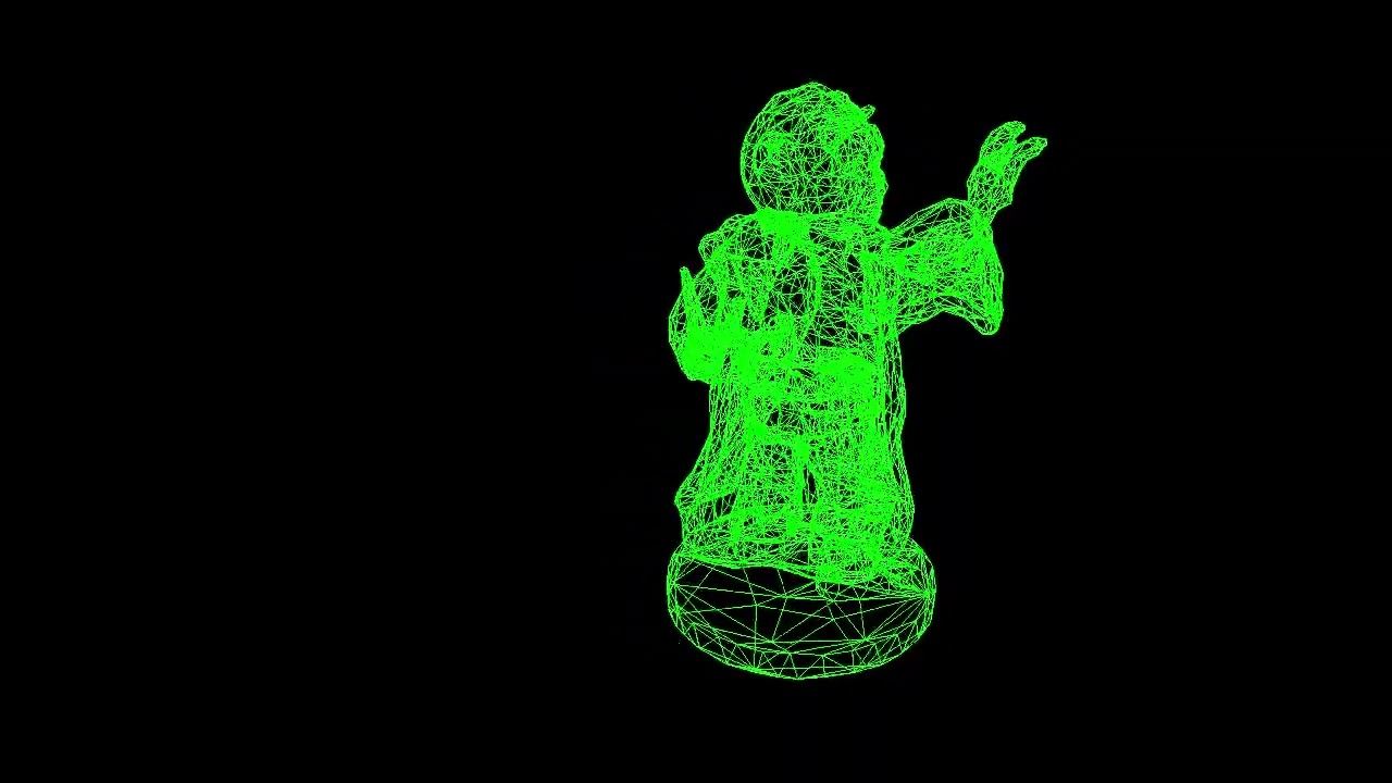 Yoda - PyGame 3D Rendering - Linear Algebra Practice