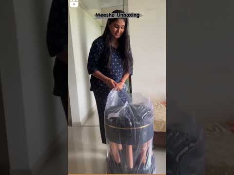 Ottoman puff stool Best Meesho pouffle haul Meesho home decor haul Meesho home finds #shorts