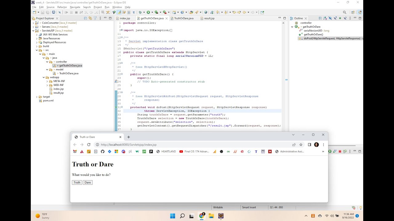 Java: Servlets and JSP