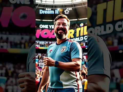 Bragg is envisioning lifting the world cup πβ½οΈπ #pop #duet #popmusic #johnbragg #futbol #soccer #usa