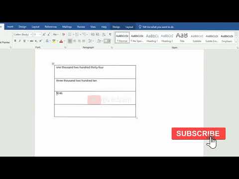 How to convert numbers numerical to alphabet in MS Word #microsoft
