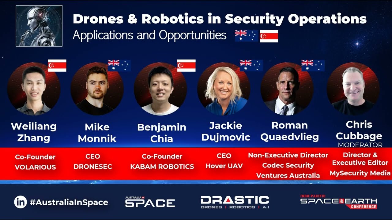 Drones & Robotics in Security Operations: Applications & Opportunities - Australia & Singapore