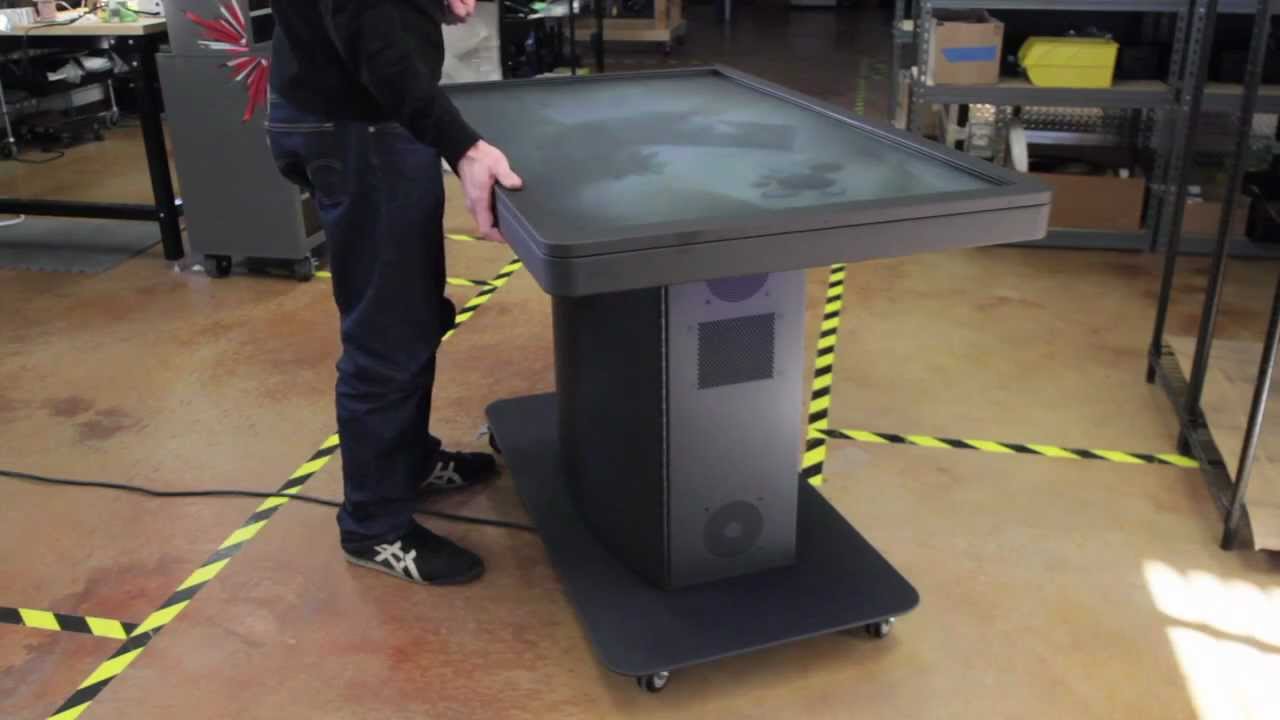 A Tour of the MT55 Pro Multitouch Table