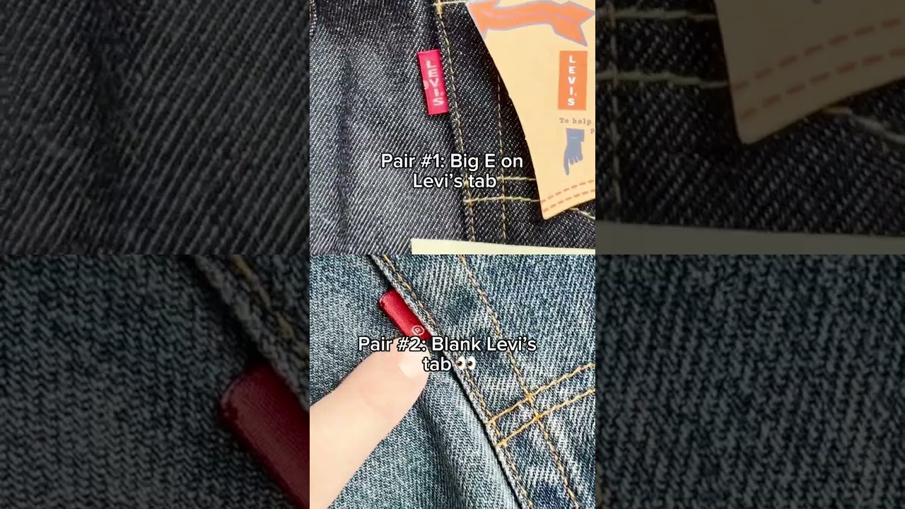 Guess Which Pair of Jeans is Older Challenge | Levi's