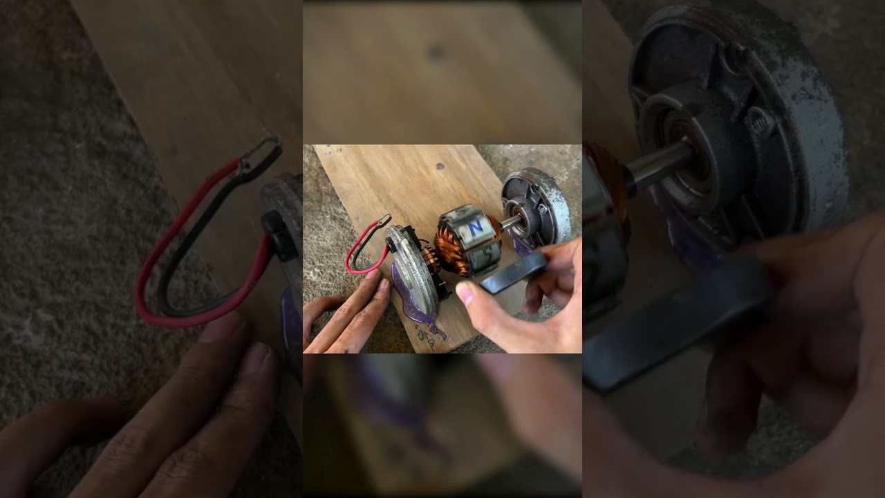 I turn car dynamo into a eternal generator