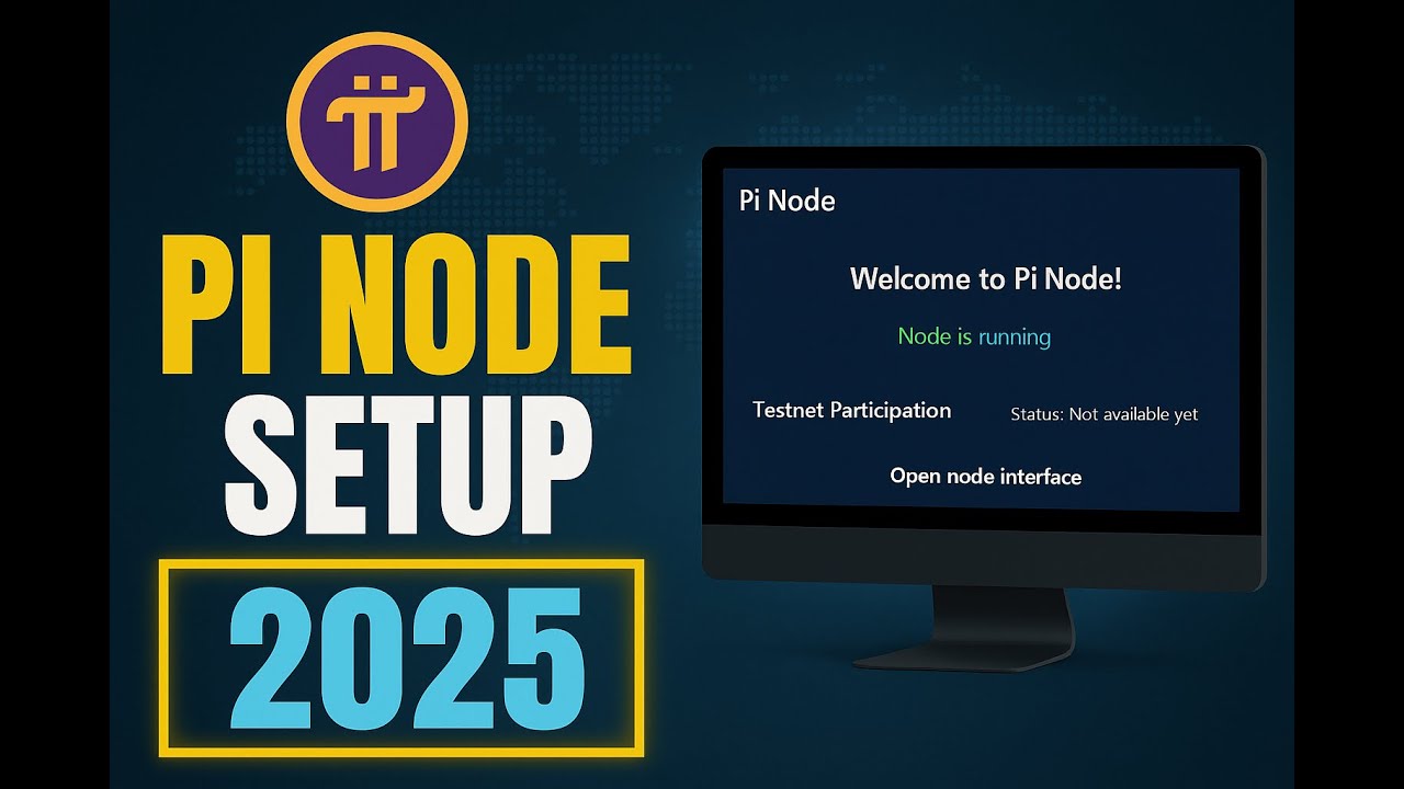 Pi Node Setup 2025 | Full Step-by-Step Guide to Run Pi Network Node Easily!