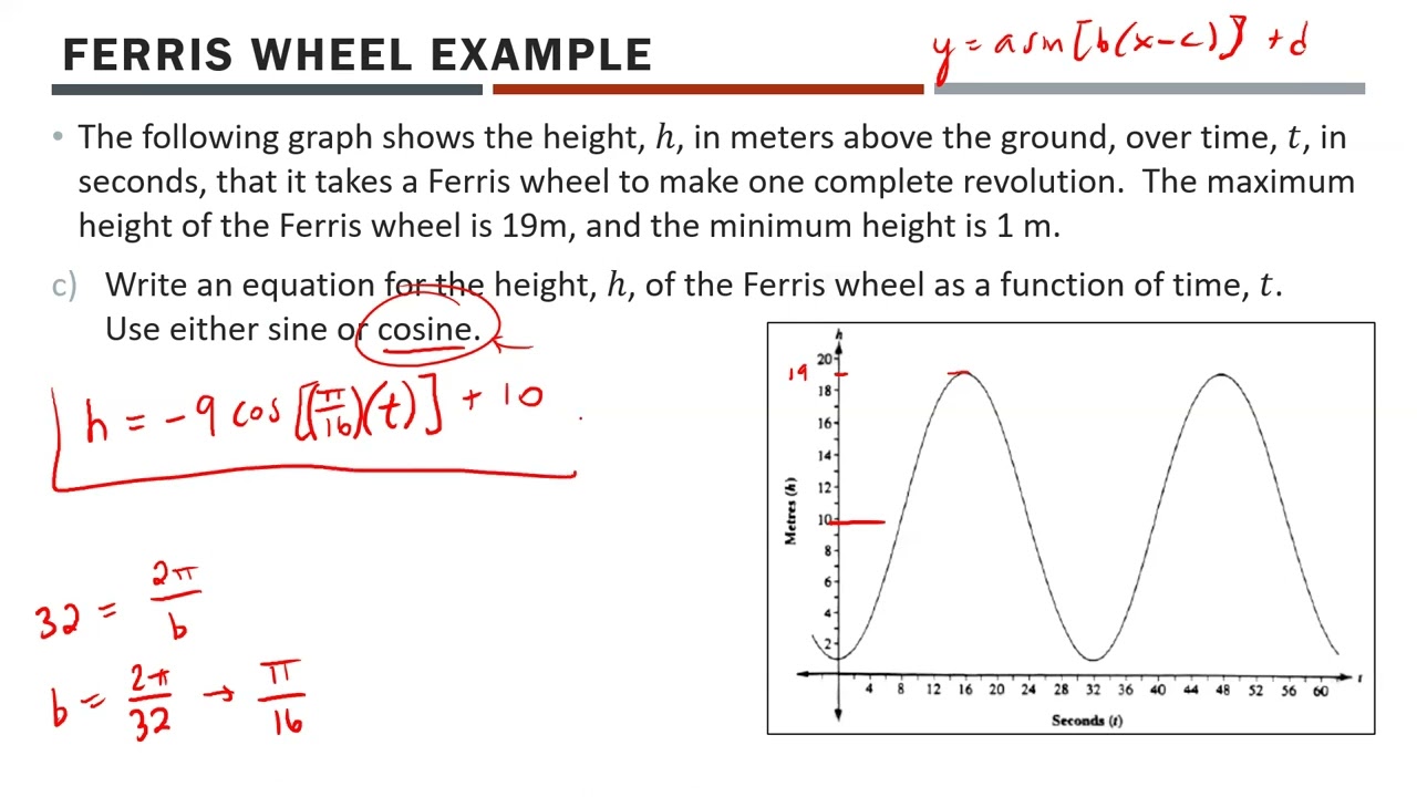 Math 30-1 - More Trigonometric Word Problems
