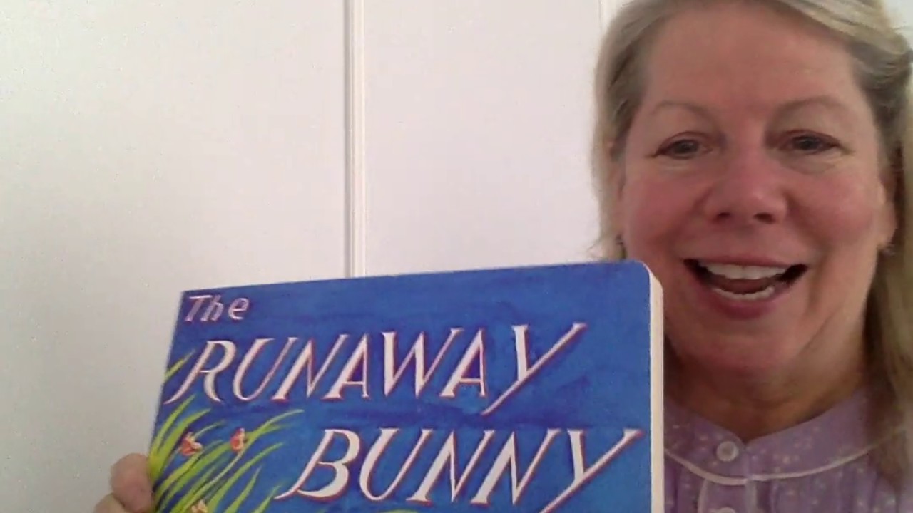 Paddy Reading The Runaway Bunny by Margaret Wise Brown