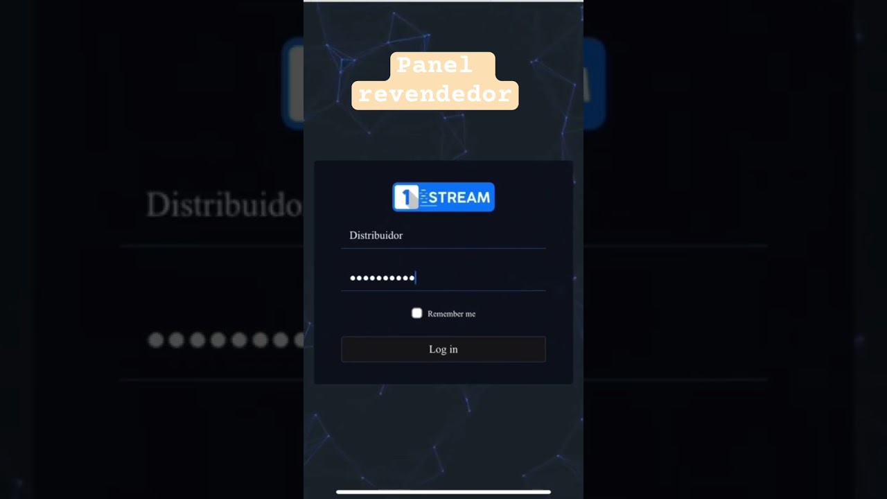 Panel IPTV  1 stream nuevo usuario #magistv