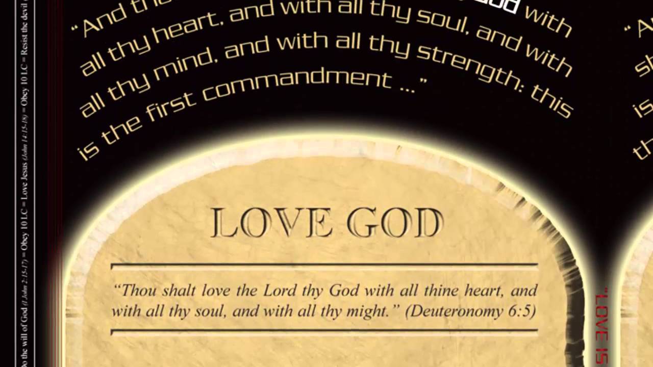 10 Love Commandments Poster