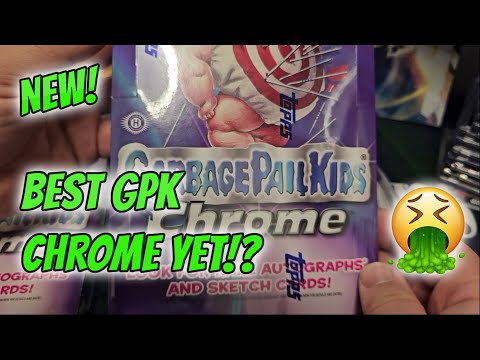 2024 Topps Garbage Pail Kids Chrome Series 7 - 2 Hobby Box Rip! - SO SATISFYING!
