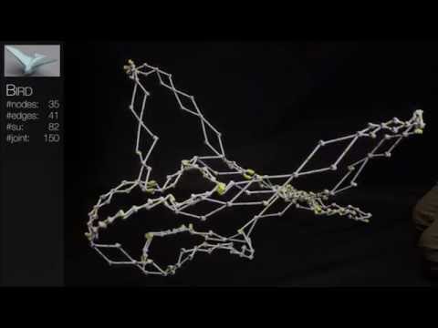 Deployable 3D Linkages with Collision Avoidance (SCA2016)