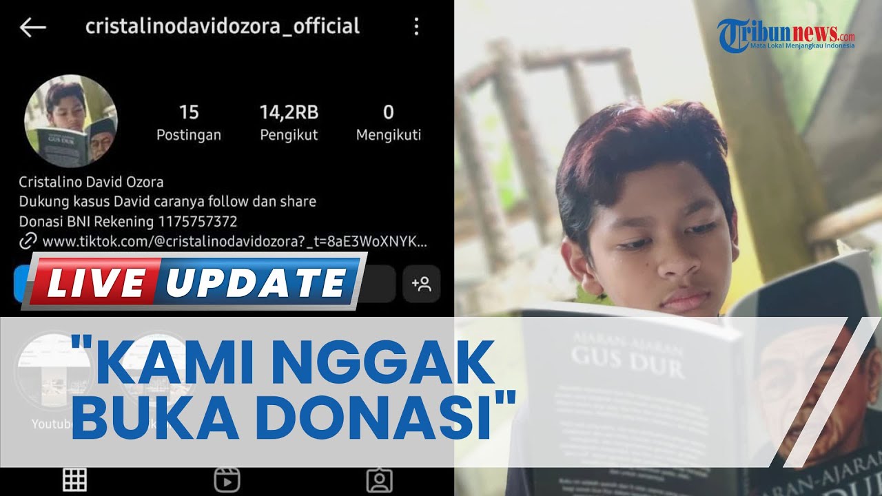 Muncul Sejumlah Akun Instagram hingga TikTok Minta Donasi David Ozora ...