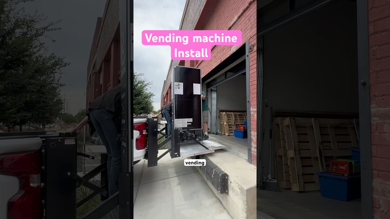 New machine day! #vendingmachine #vending #passiveincome #sidehustle