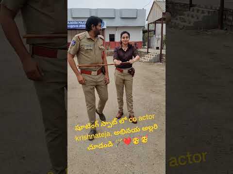 shooting spot లో actress abhinaya అల్లరి చూడండి #abhinaya #markanthoni