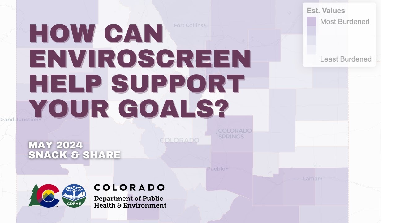 Reach your goals with Enviroscreen