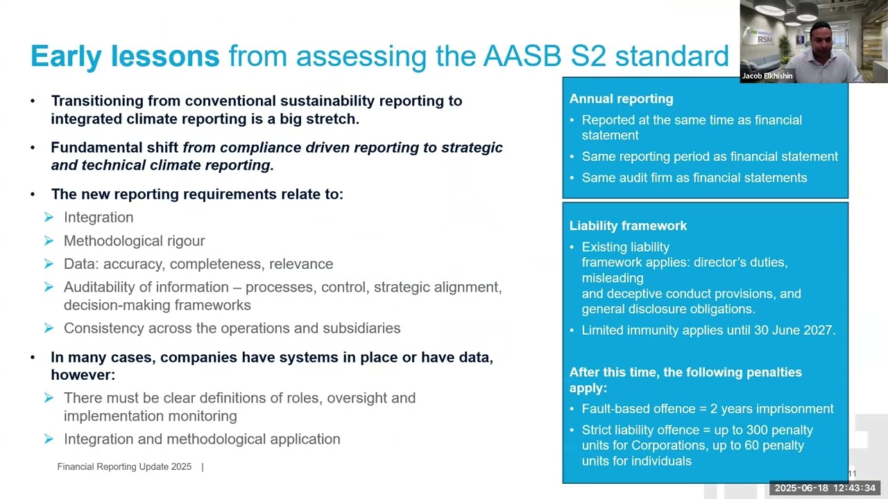 2025 Financial Reporting Update | Webinar