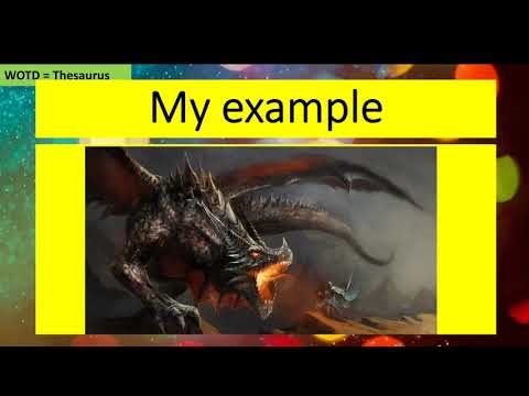 Character Description Example