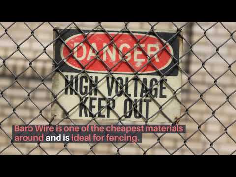 Barb Wire Fence Cost Calculator