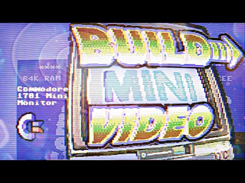 Commodore 1701 Monitor Mini for the C64 Mini by newdles - Thingiverse