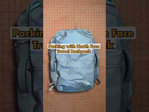 Packing with @TheNorthFace base camp voyager 35L