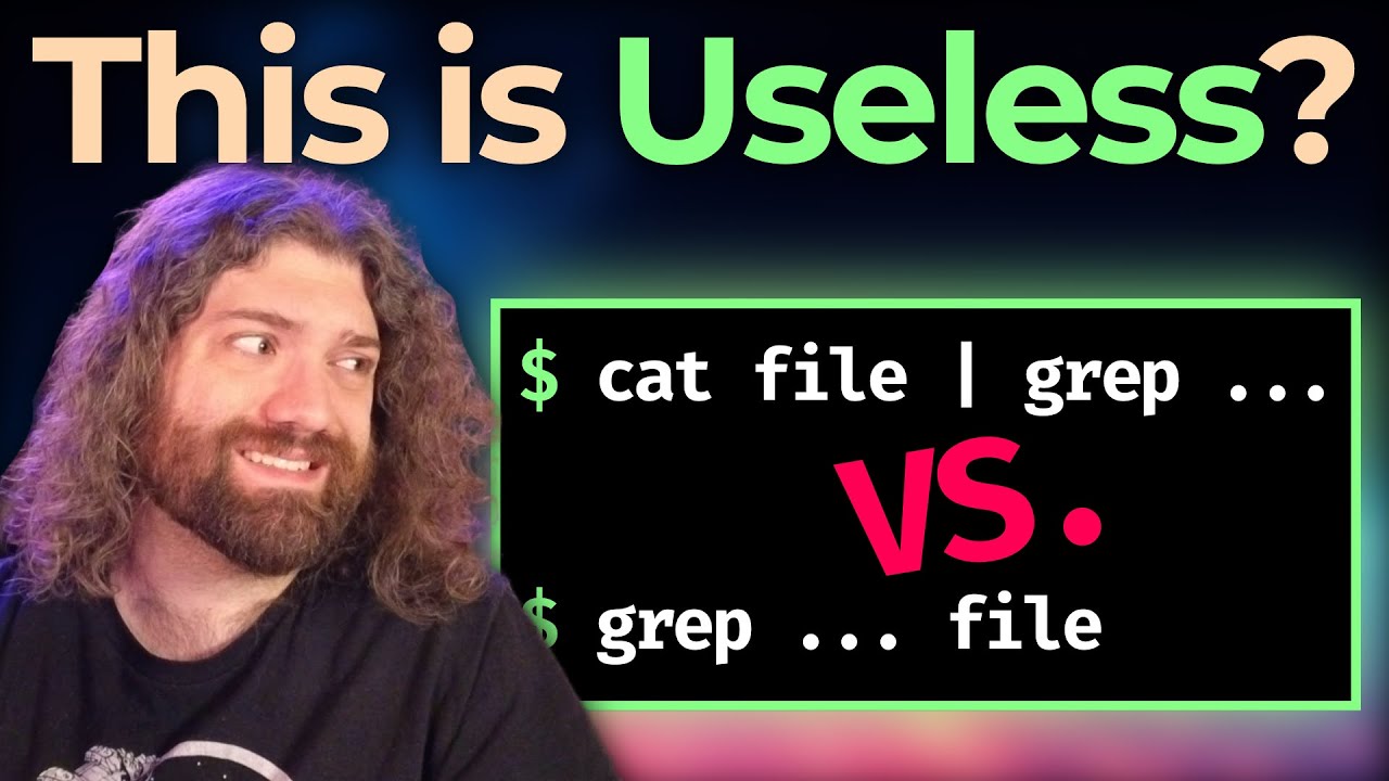 You’re Using `cat` Wrong - The UUOC Award Explained (ft. Actually Useful cat)