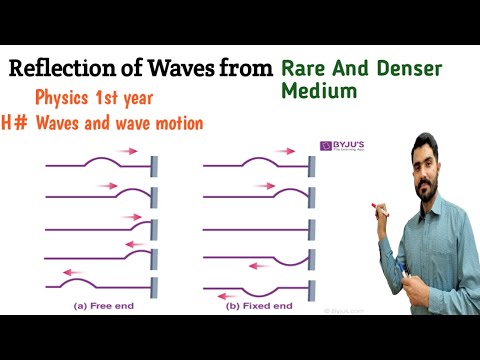 L-12 Reflection of Waves from rare and denser medium