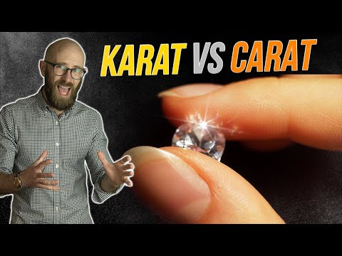 But Why Carat and Karat?