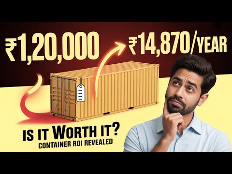 Hindi: How to Start Container Rent or Leasing Business in India