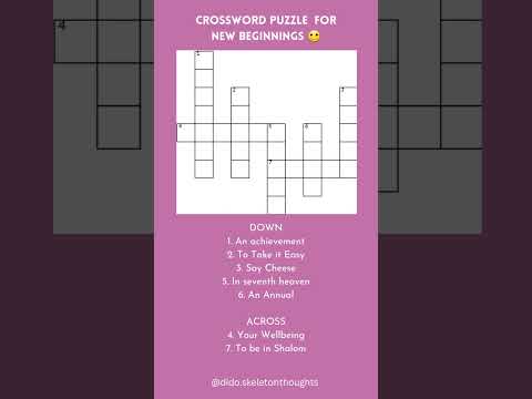Puzzles#crossword#games#instagram Follow @dido.skeletonthoughts