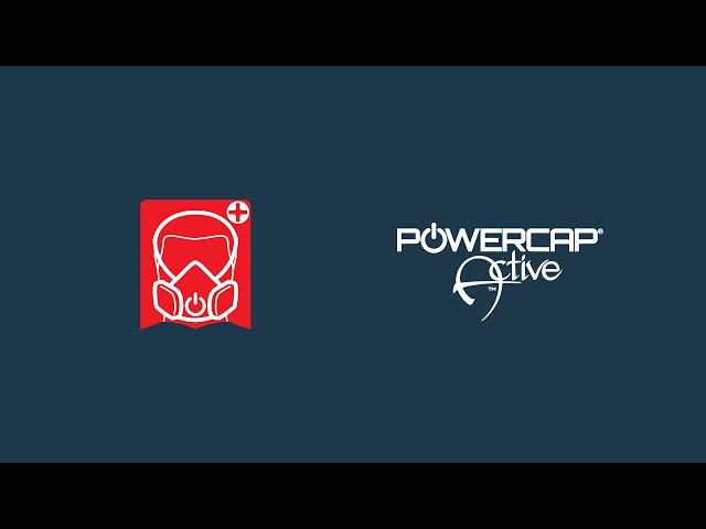 JSP PowerCap Active Friskluftsmaske 8t komplett med filter | BondeKompaniet