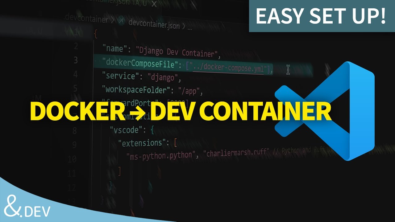 From Docker Compose to Dev Container Simplifying Django Dev in VS Code