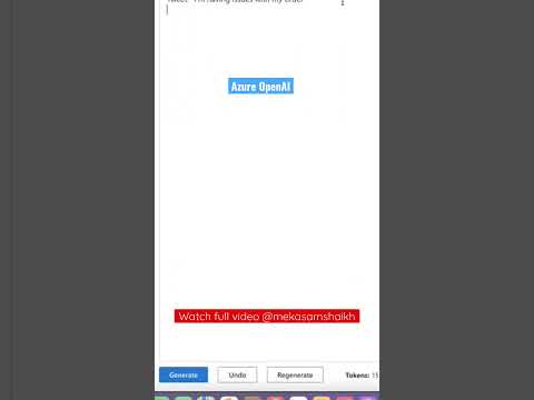 Azure OpenAI Playground #getazureandaiready