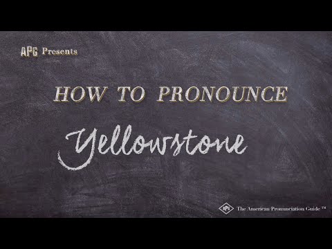 How to Pronounce Yellowstone (Real Life Examples!)