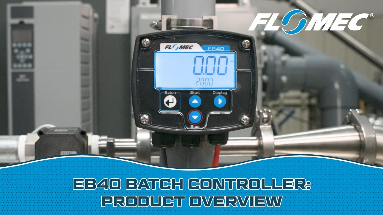 FLOMEC® EB40 Batch Controller: Product Overview
