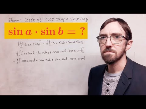 Finding difference identity sin a · sin b | trigonometry