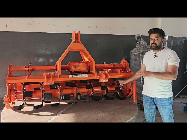 Rotavator - 8 feet Roto Puddler 60 BLades Rotavator Manufacturer from ...