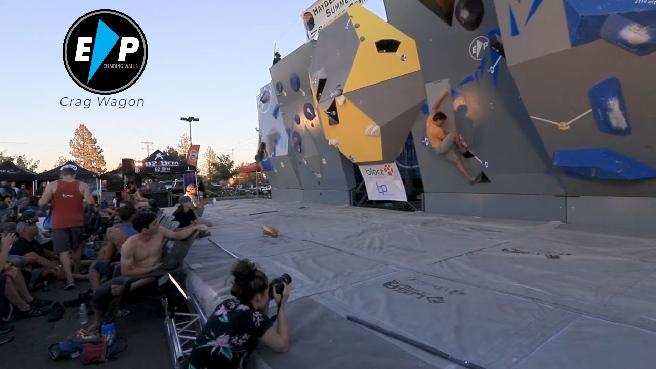 EP Crag Wagon - Climbing Competition Wall