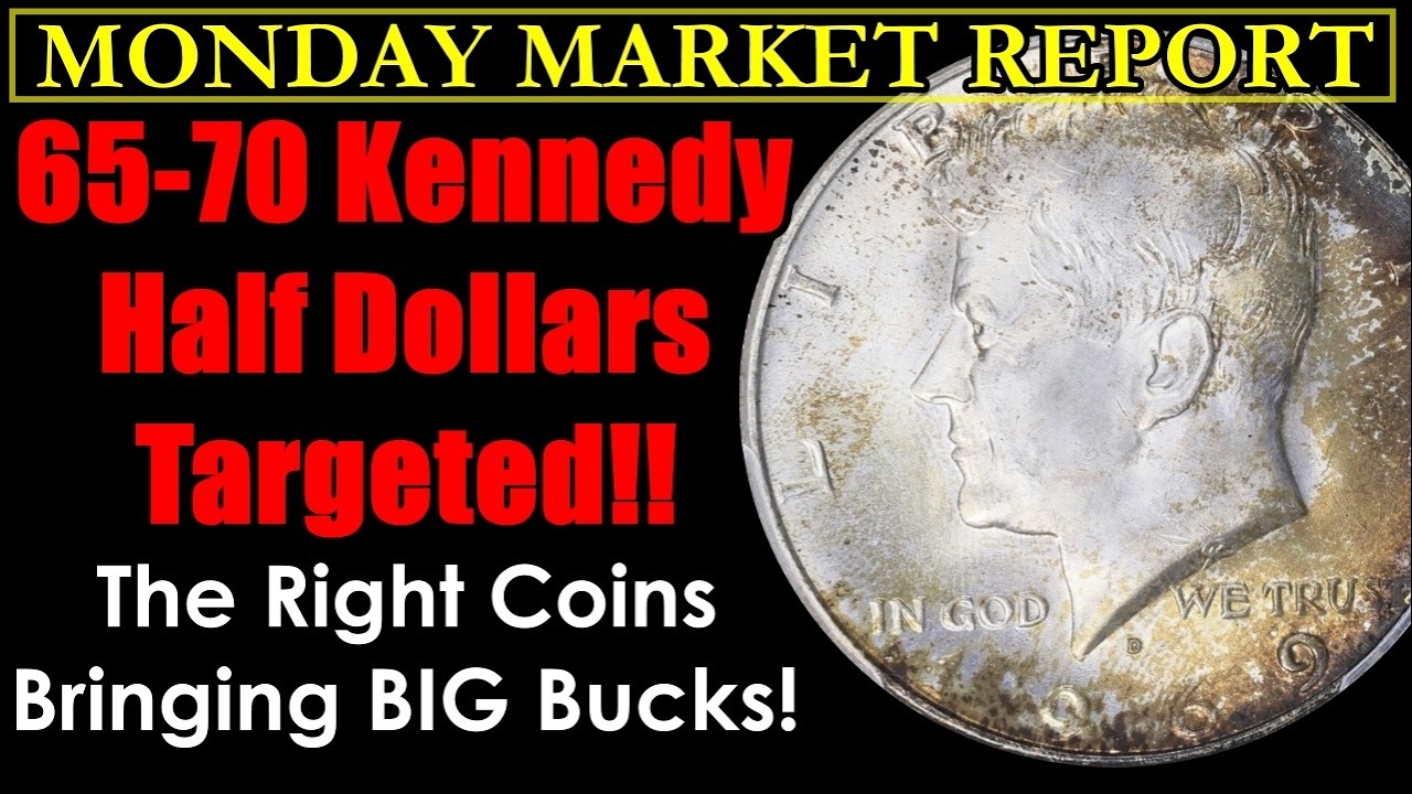 MARKET PUSHING 1965-70 Kennedy Halves Into ORBIT!  HERE'S WHY! MONDAY MARKET REPORT