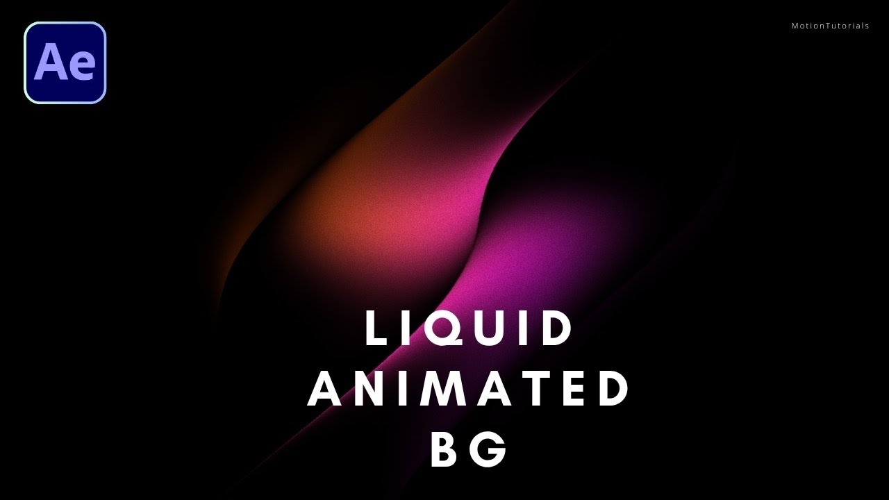 Wavy Gradient Background in After Effects | Quick Tutorial