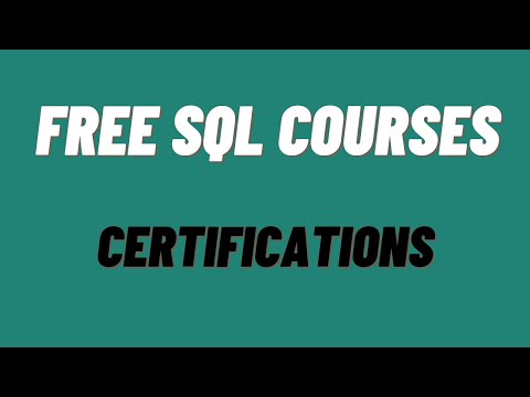Best Free SQL Courses and Certifications || ORACLE PL/SQL #oraclesql