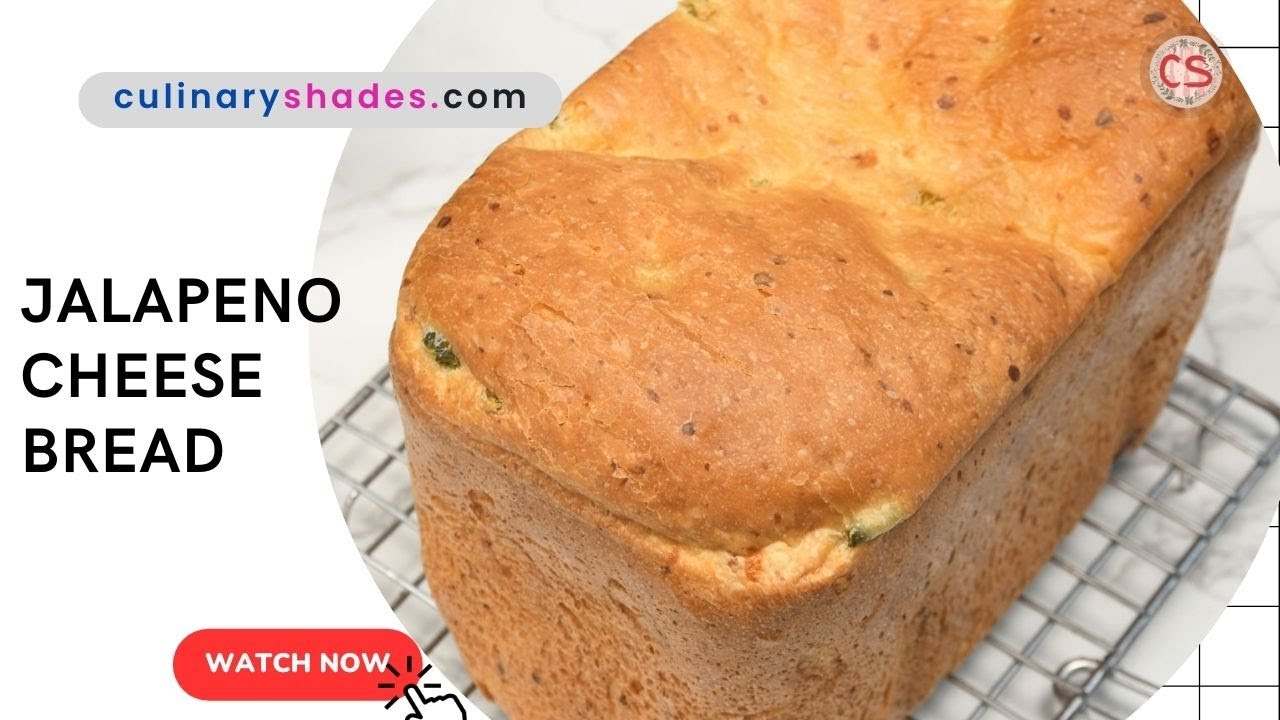 Jalapeno Cheese Bread in Bread Machine  #breadmachine #jalapenocheesebread #homemadebread