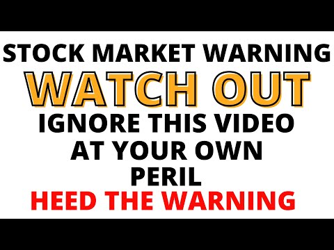 URGENT WARNING- WATCH OUT Stock Market Selloff Coming For S&P500 & NASDAQ- Ignore at Your Own Peril