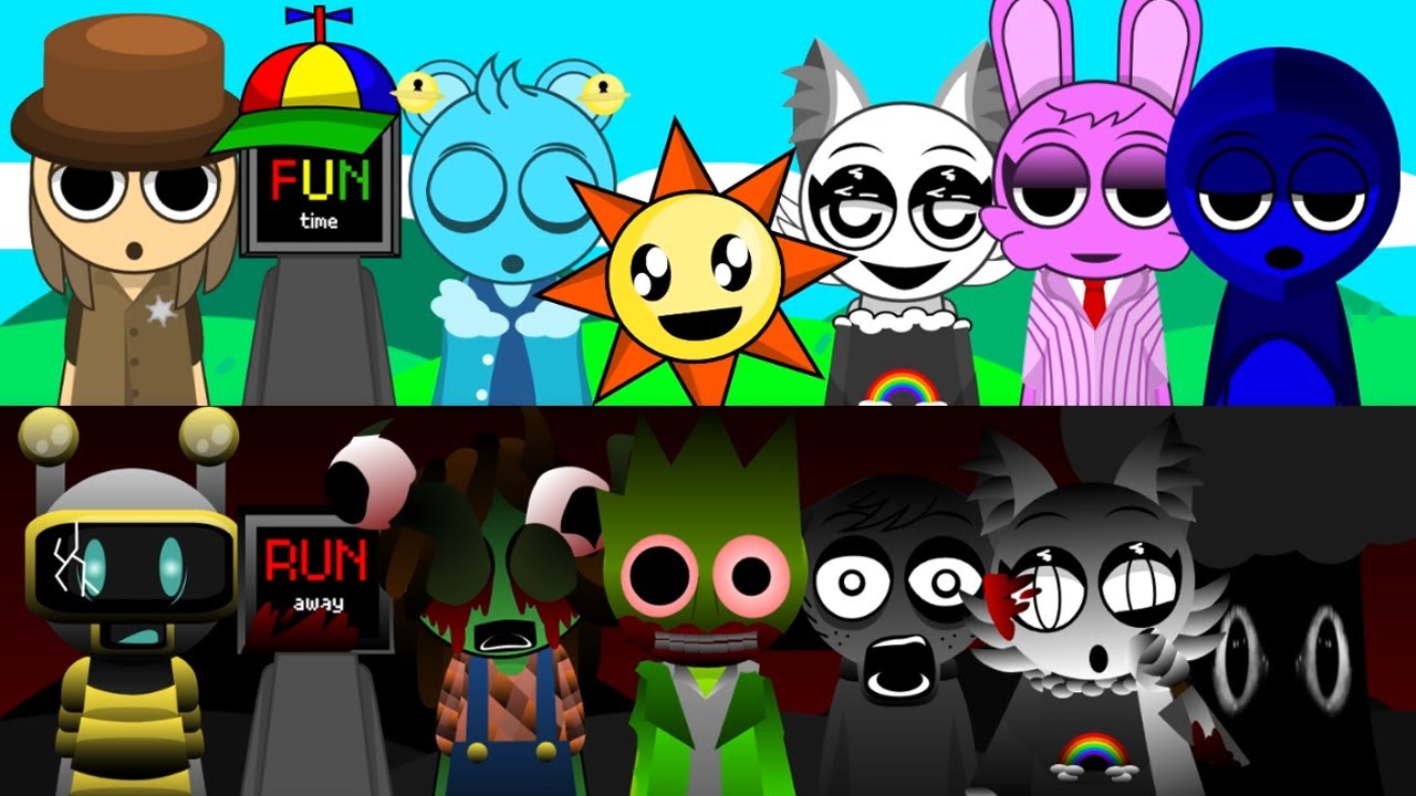 Sprunki Rejoyed Secret Mod - MIX 🔥 A Mod with Great Music and Cool Animations. Enjoy! 🥰