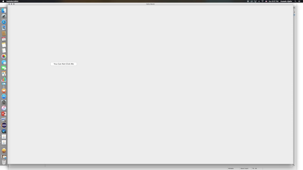 Java: GUI - Getting frame dimensions and calling SetLocation using MouseListener