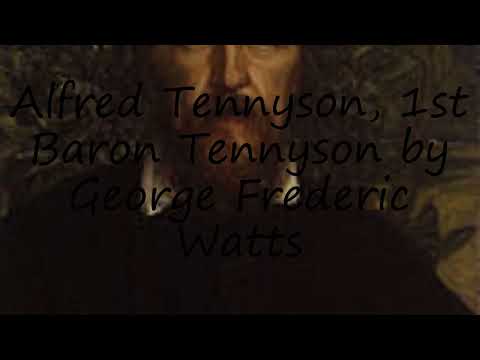 How to pronounce Alfred Tennyson, 1st Baron Tennyson by George Frederic Watts in English?