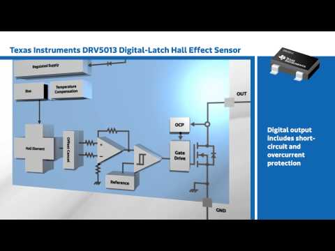 New This Week at Mouser Electronics – TI DRV5013 Digital-Latch Hall Effect Sensor