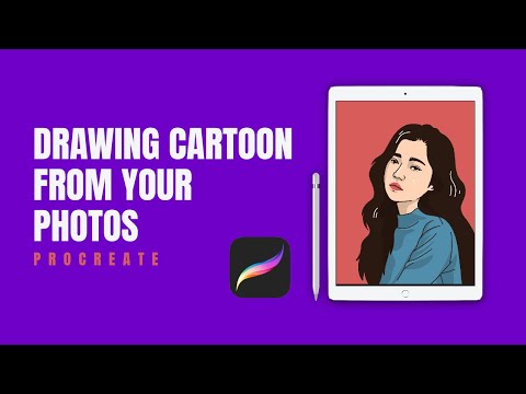 Cartoon Tutorial Procreate #Shorts